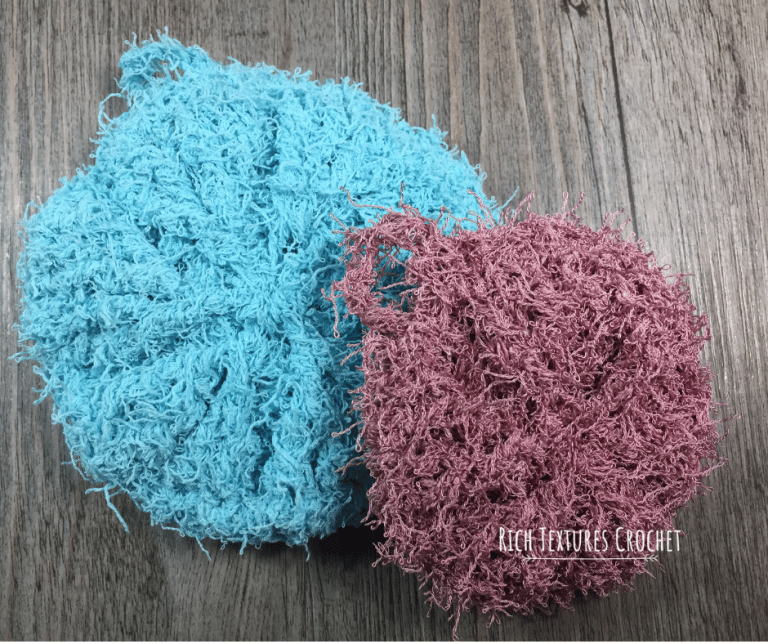 Crochet Round Scrubby - Free Crochet Pattern | Rich Textures Crochet