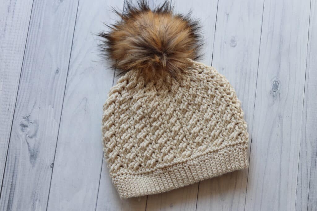 Twisted Cable Beanie Crochet Pattern | Rich Textures Crochet