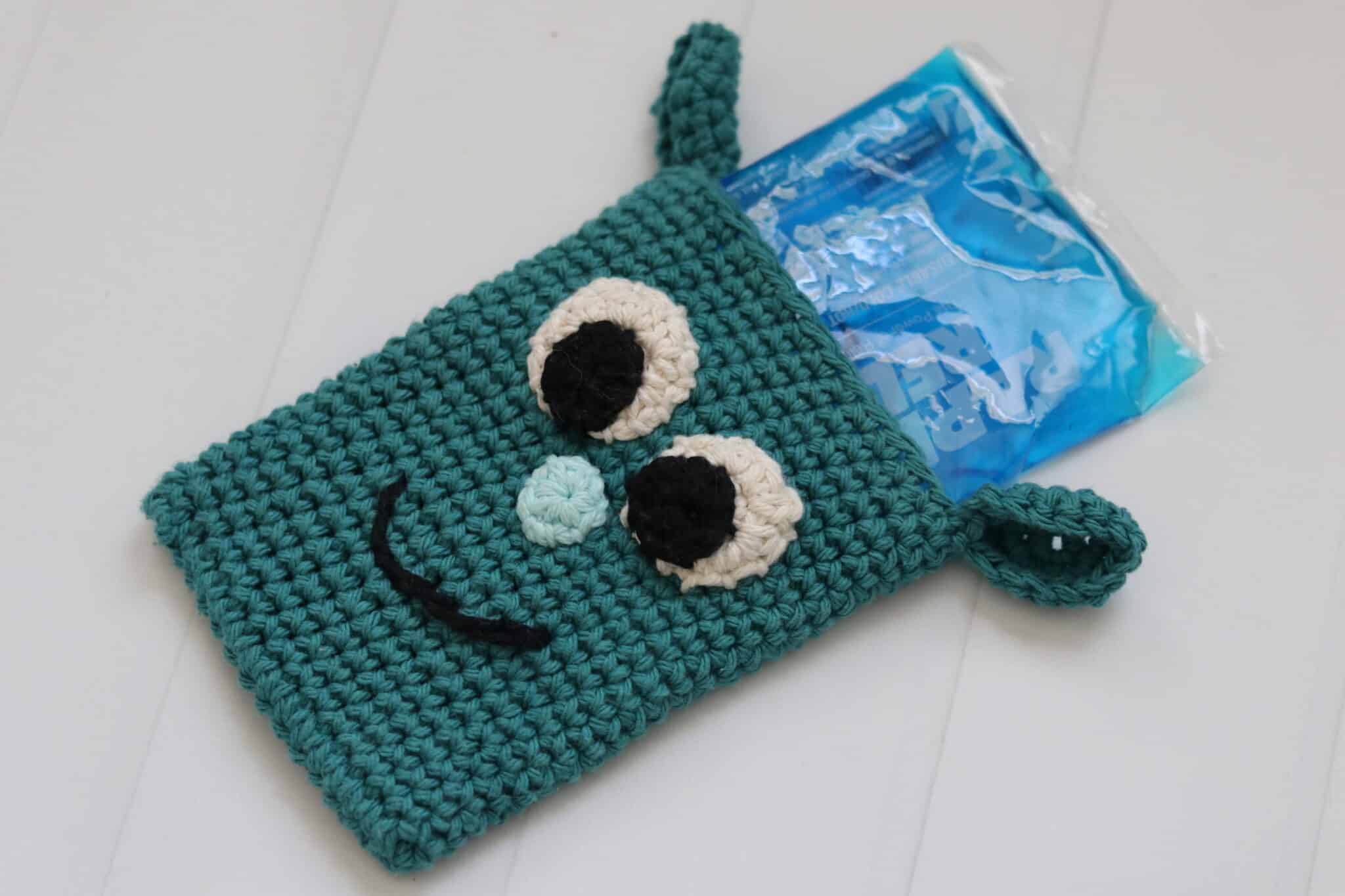 Monster Ice Pack Cover Crochet Pattern | Rich Textures Crochet