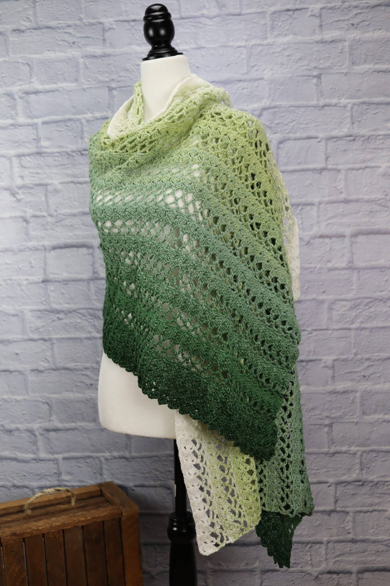 Meadows Shawl Crochet Pattern | Rich Textures Crochet