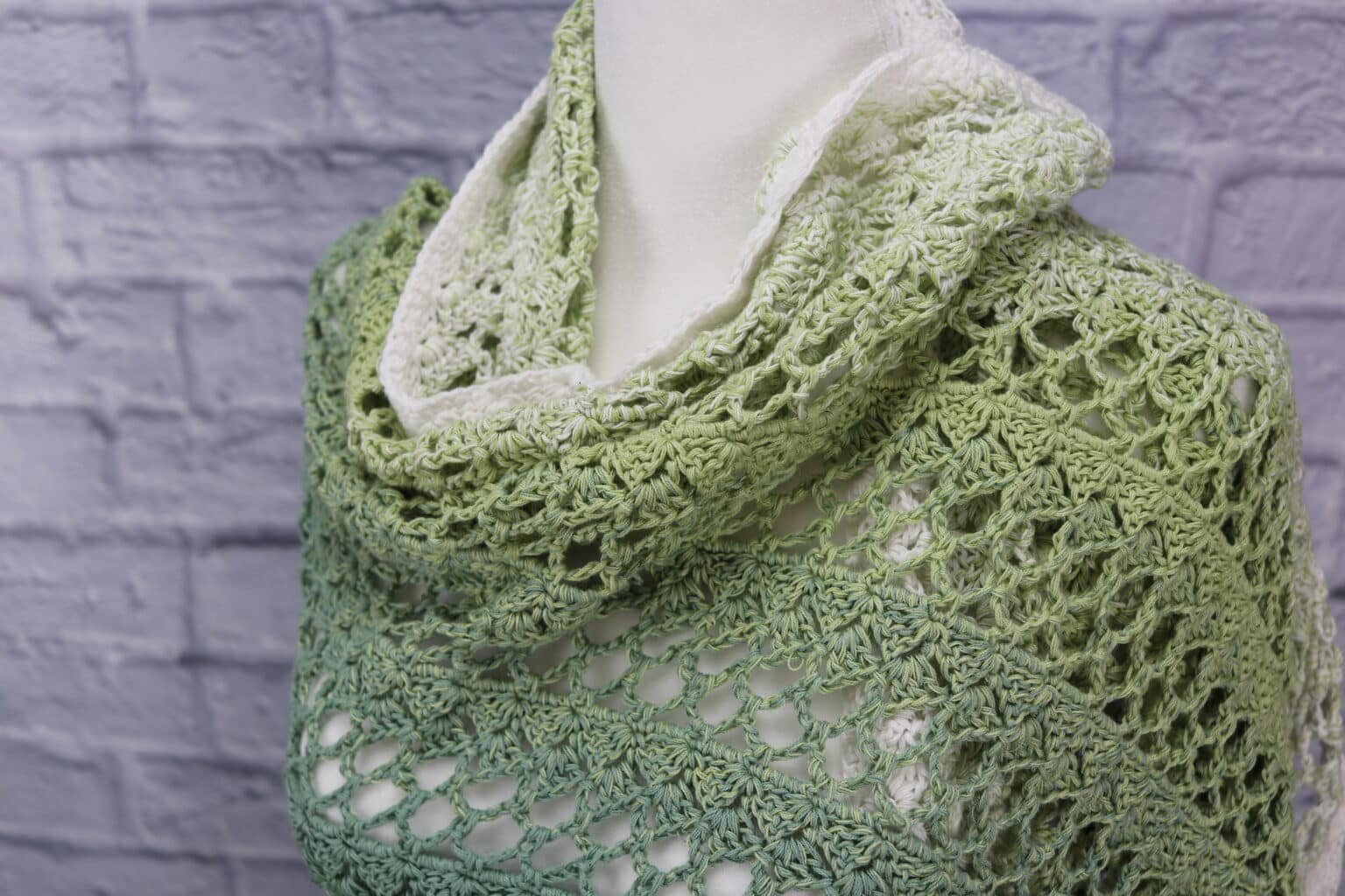 Meadows Shawl Crochet Pattern | Rich Textures Crochet