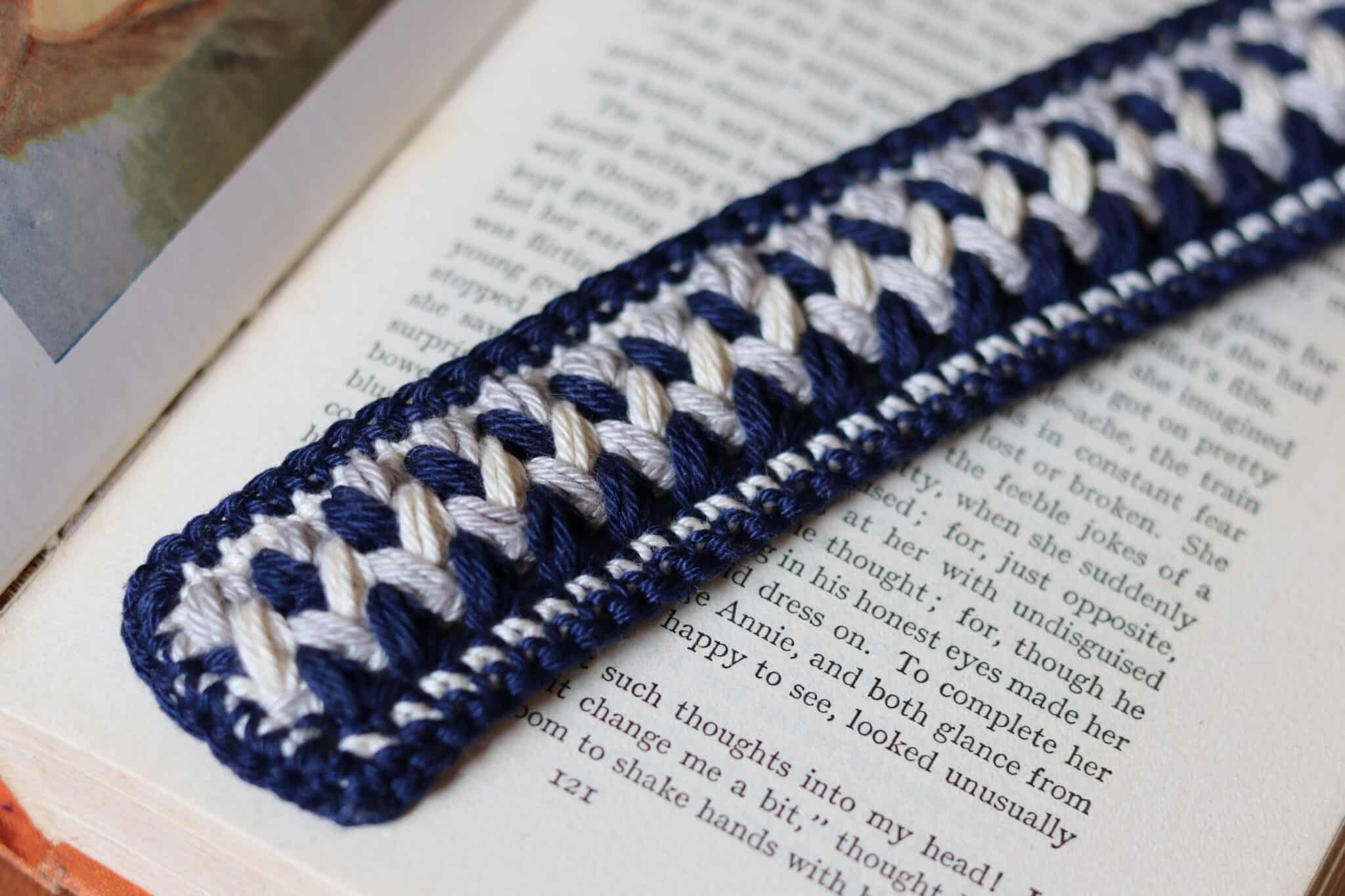 Simply Hooked Bookmark Crochet Pattern | Rich Textures Crochet