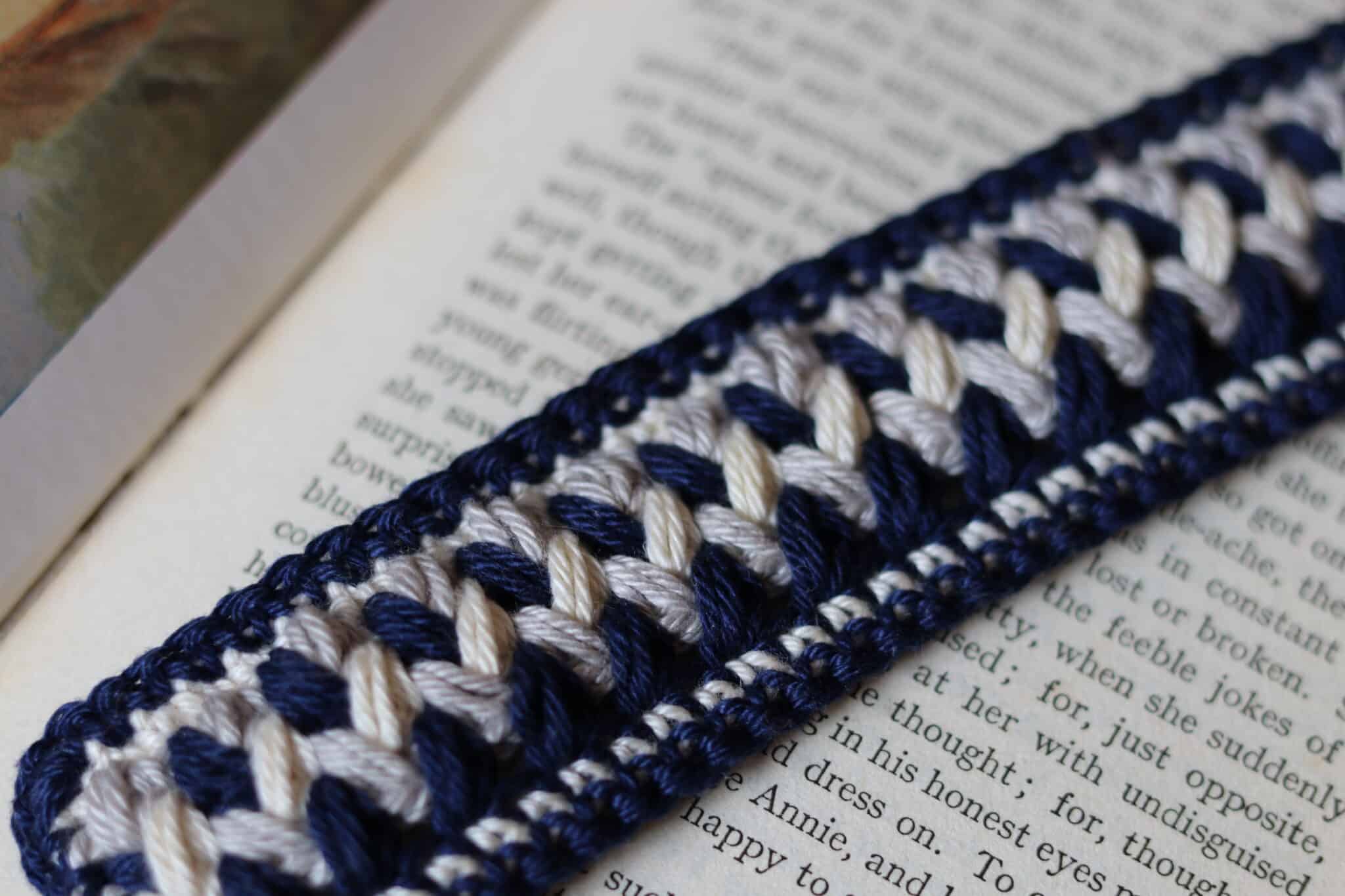 Simply Hooked Bookmark Crochet Pattern | Rich Textures Crochet