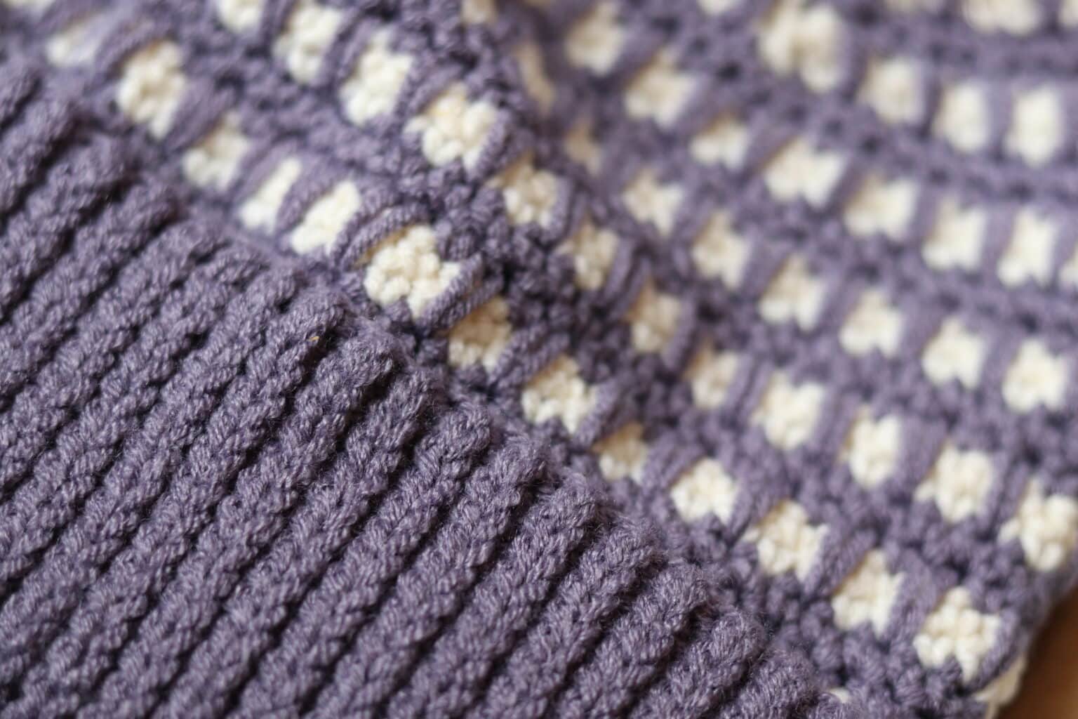 Amethyst Beanie Crochet Pattern | Rich Textures Crochet