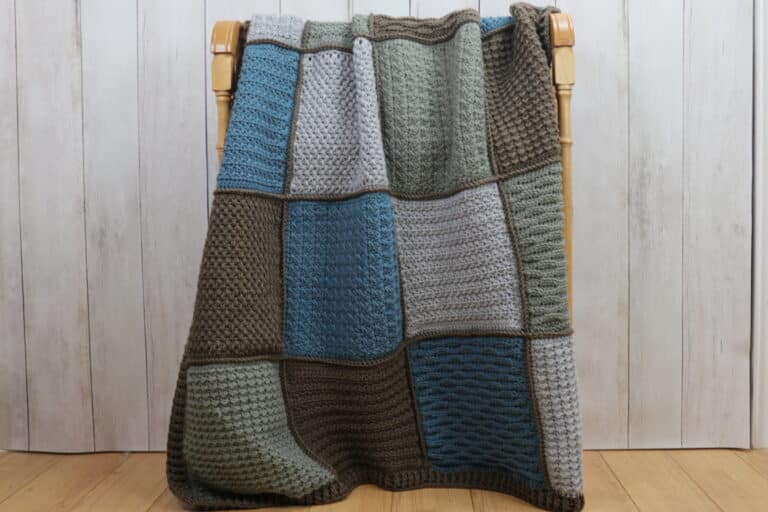 Ribbed Blanket Edging Crochet Pattern | Rich Textures Crochet