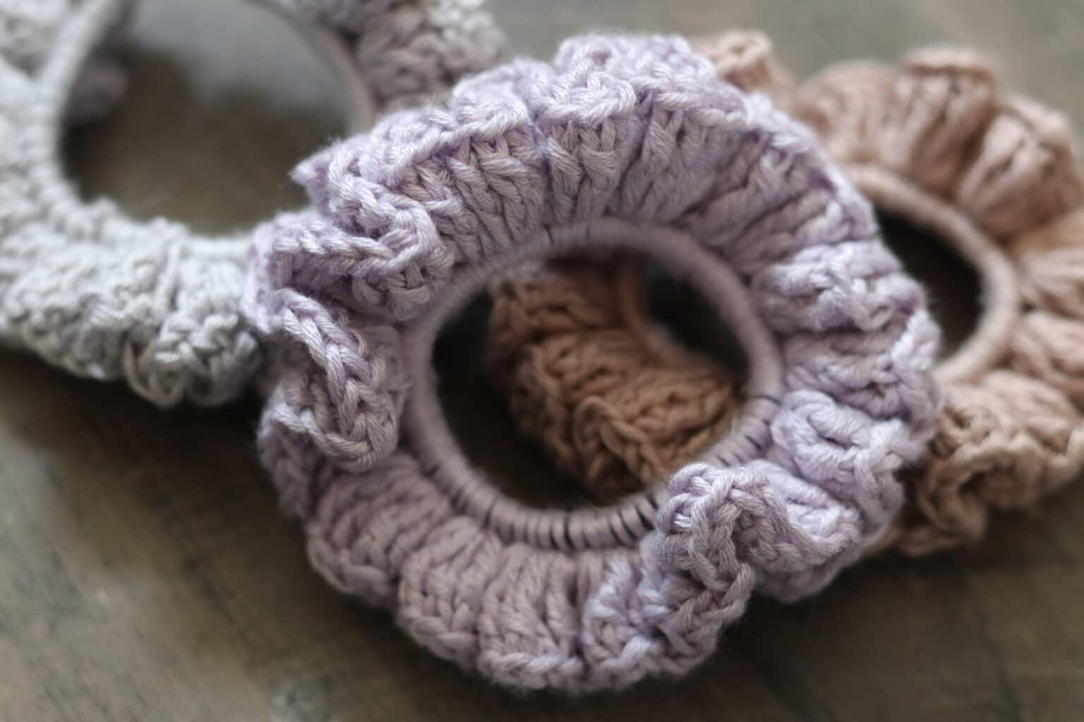 Favourite Hair Scrunchy Crochet Pattern | Rich Textures Crochet