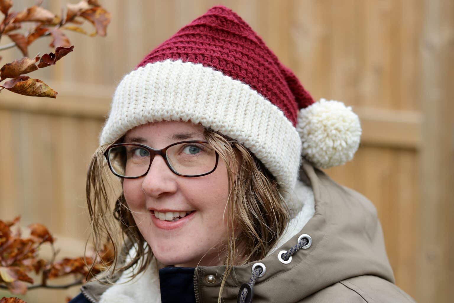 Classic Santa Hat Crochet Pattern | Rich Textures Crochet