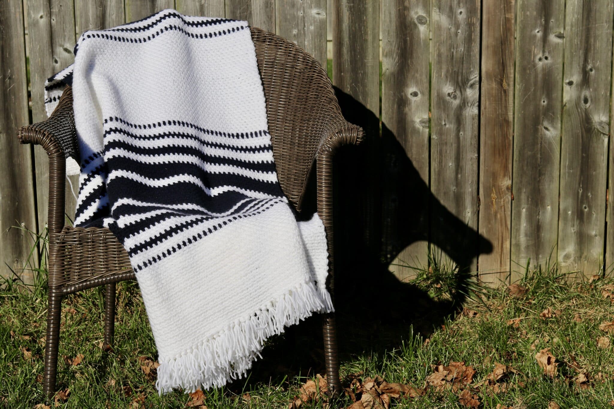 Nautical Throw Crochet Pattern | Rich Textures Crochet