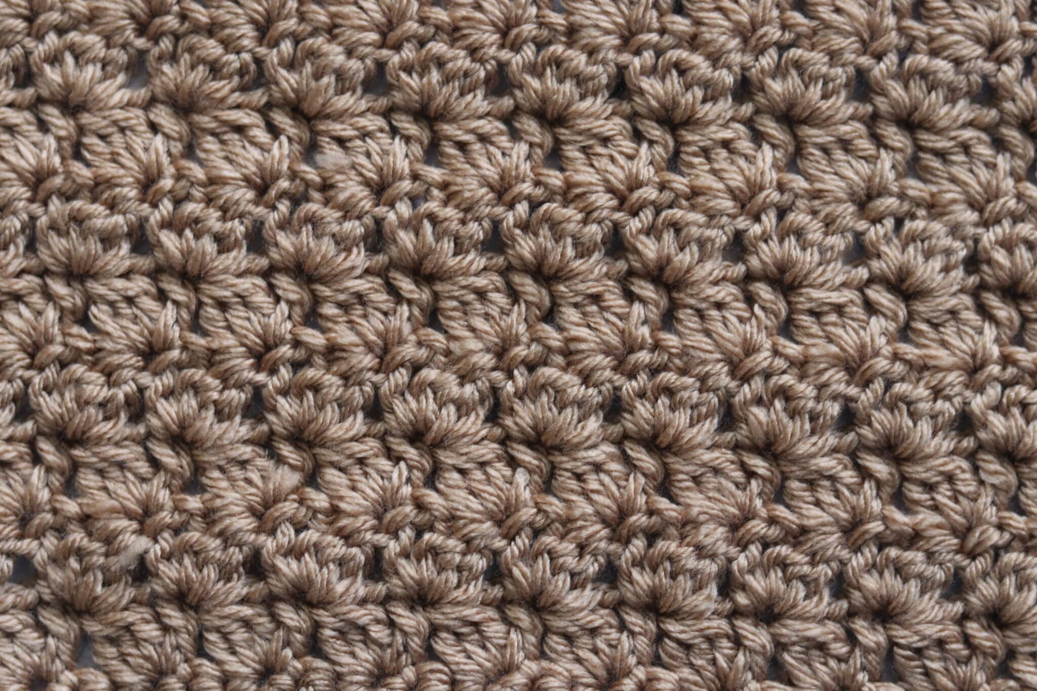 Slanted Clusters Stitch | How to Crochet | Rich Textures Crochet