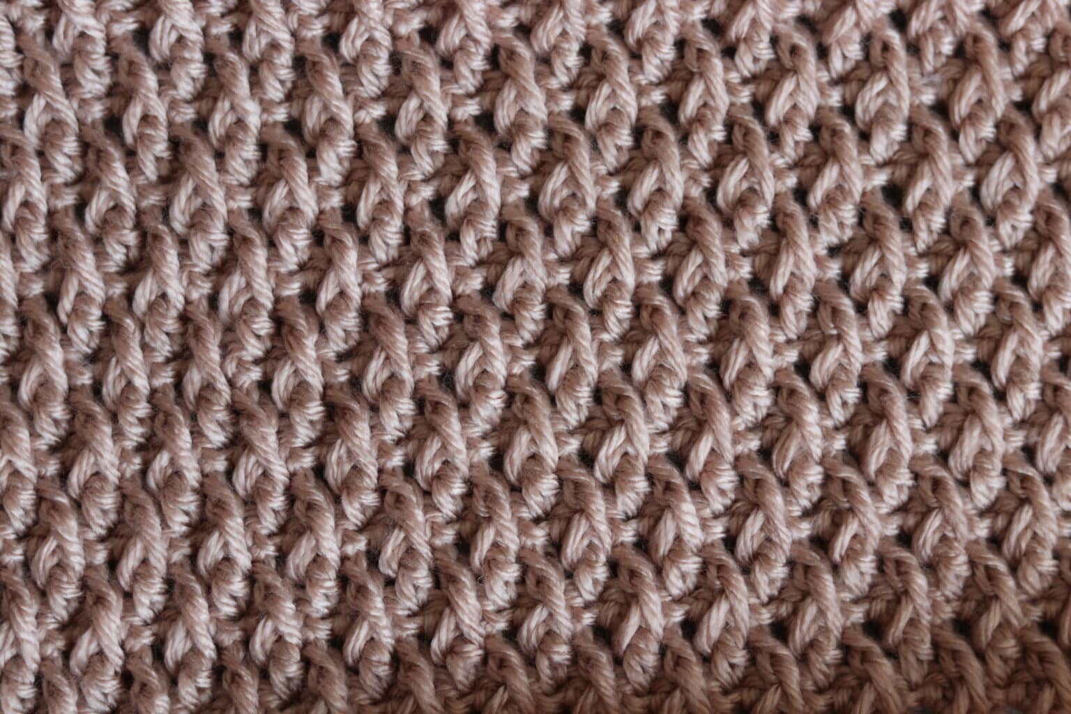 Alpine Stitch | How to Crochet | Rich Textures Crochet