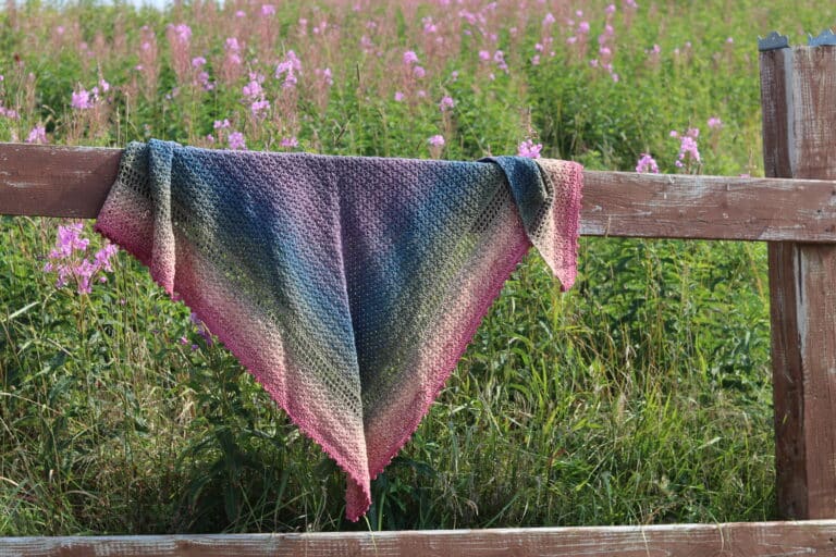 Brier Island Shawl Crochet Pattern | Rich Textures Crochet