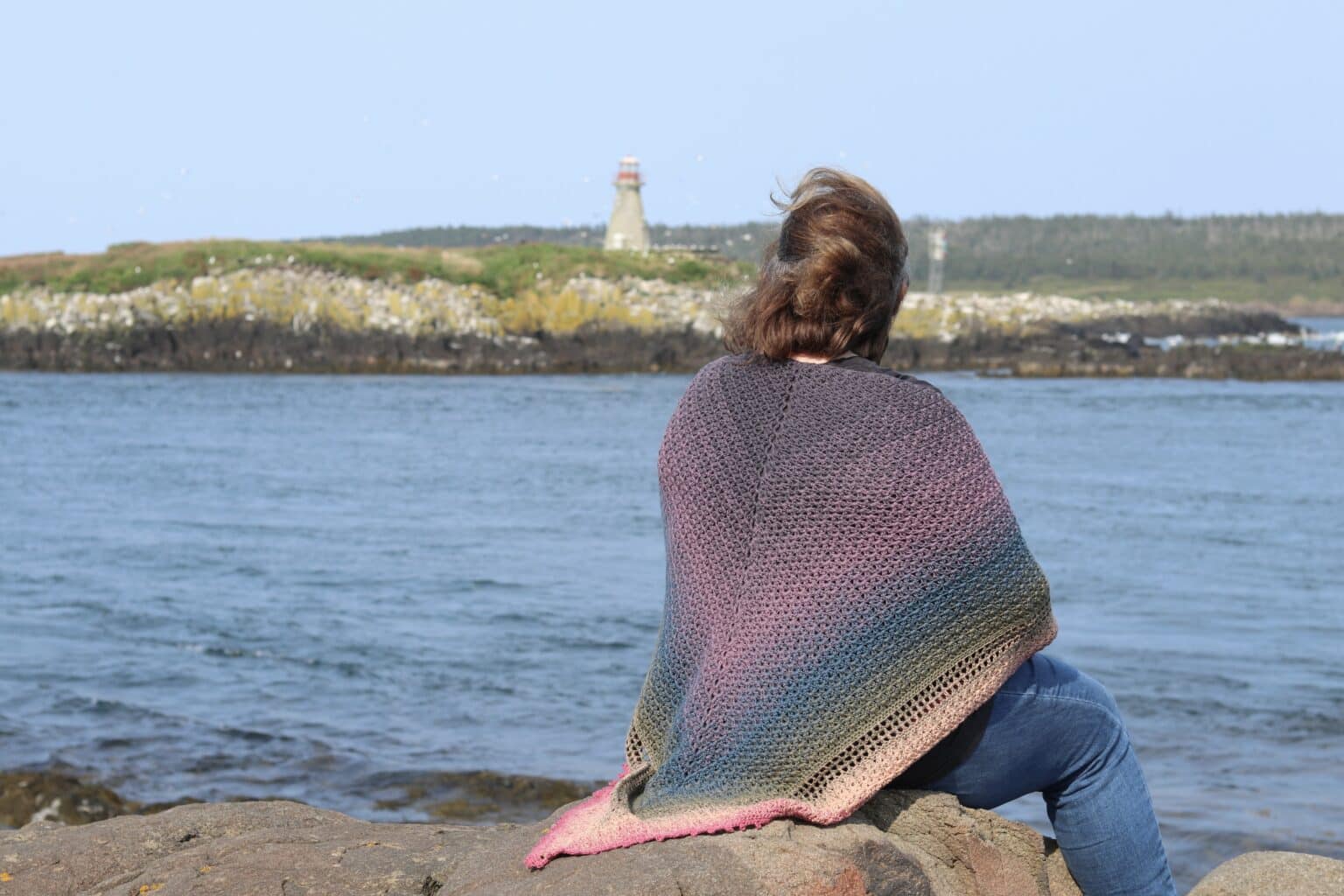Brier Island Shawl Crochet Pattern | Rich Textures Crochet