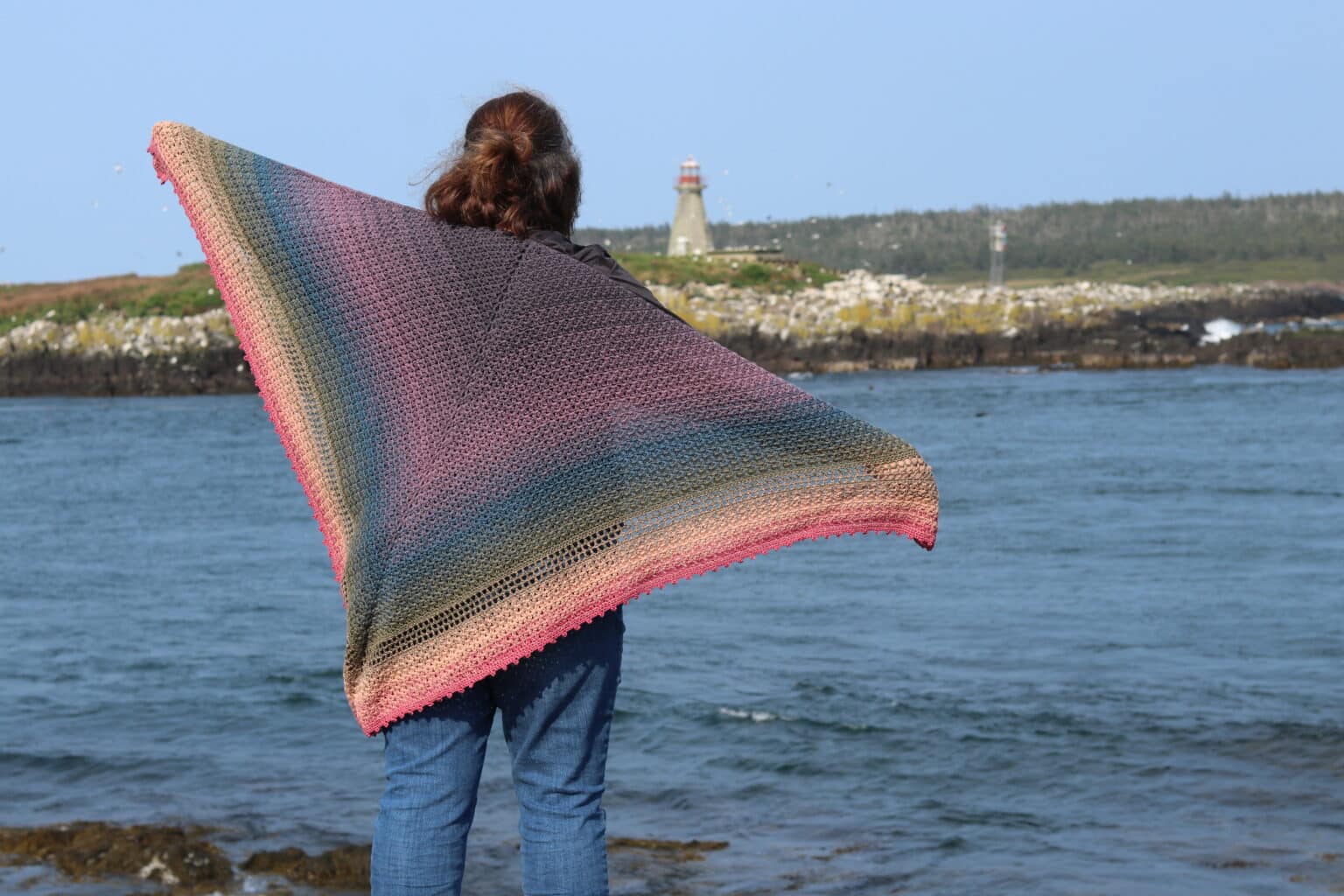 Brier Island Shawl Crochet Pattern | Rich Textures Crochet