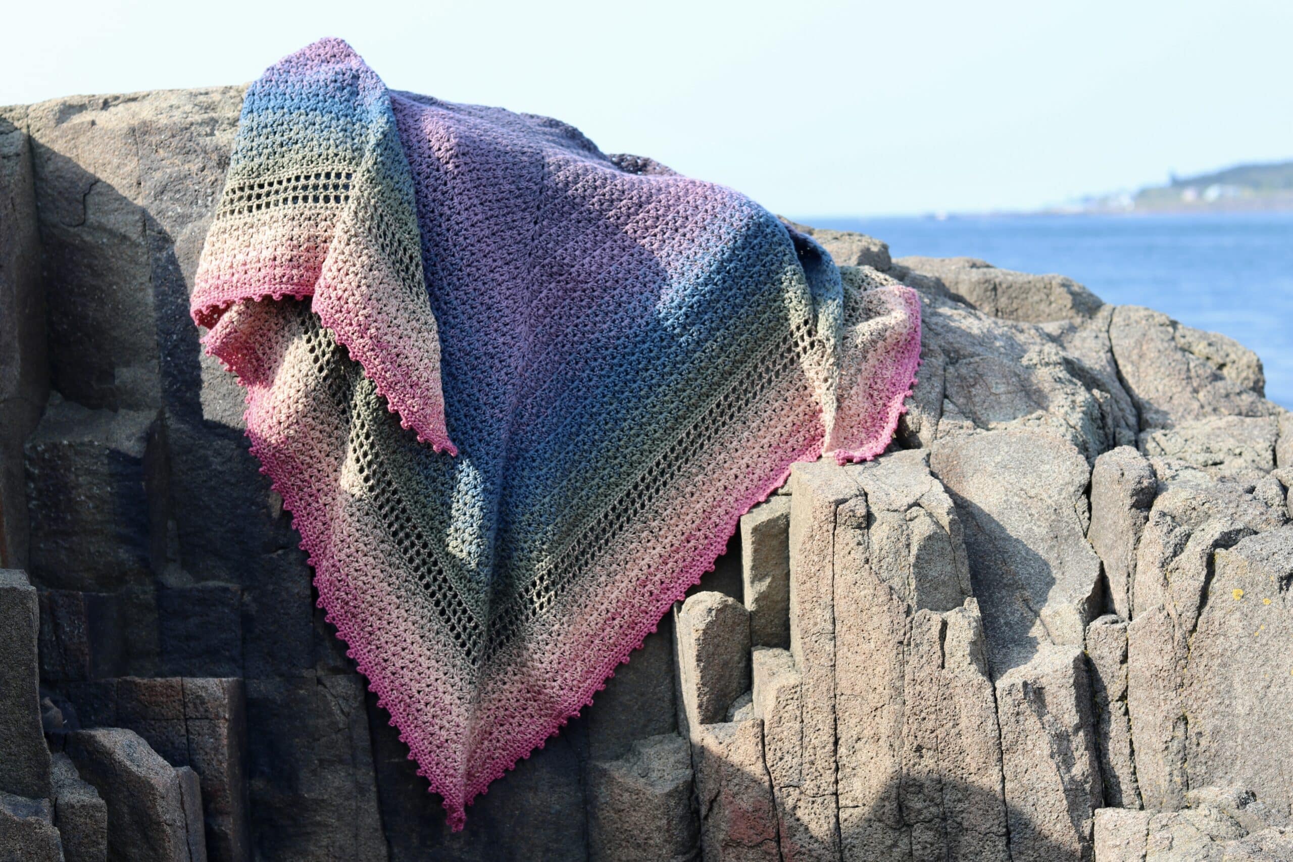 Brier Island Shawl Crochet Pattern | Rich Textures Crochet