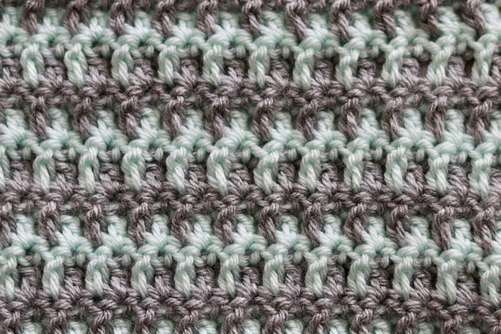 Zipper Stitch Crochet Pattern | Rich Textures Crochet