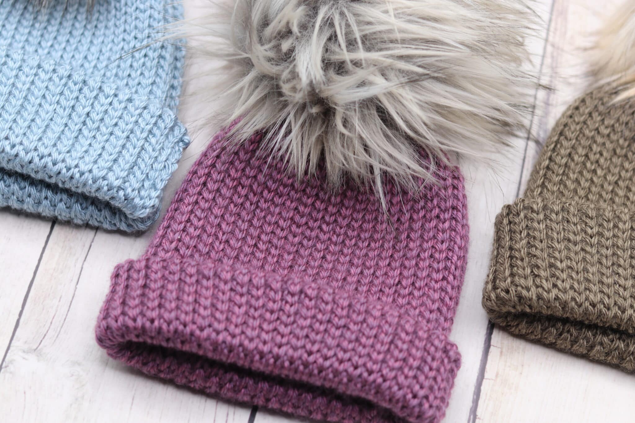 Children's Classic Knit Look Beanie Crochet Pattern | Rich Textures Crochet