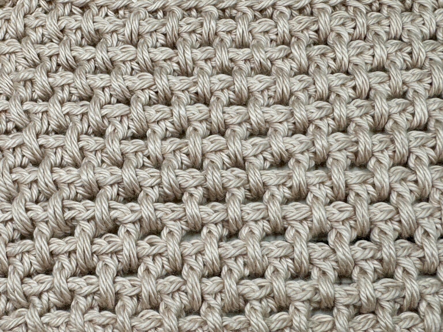 Simple Weave Stitch | How to Crochet | Rich Textures Crochet