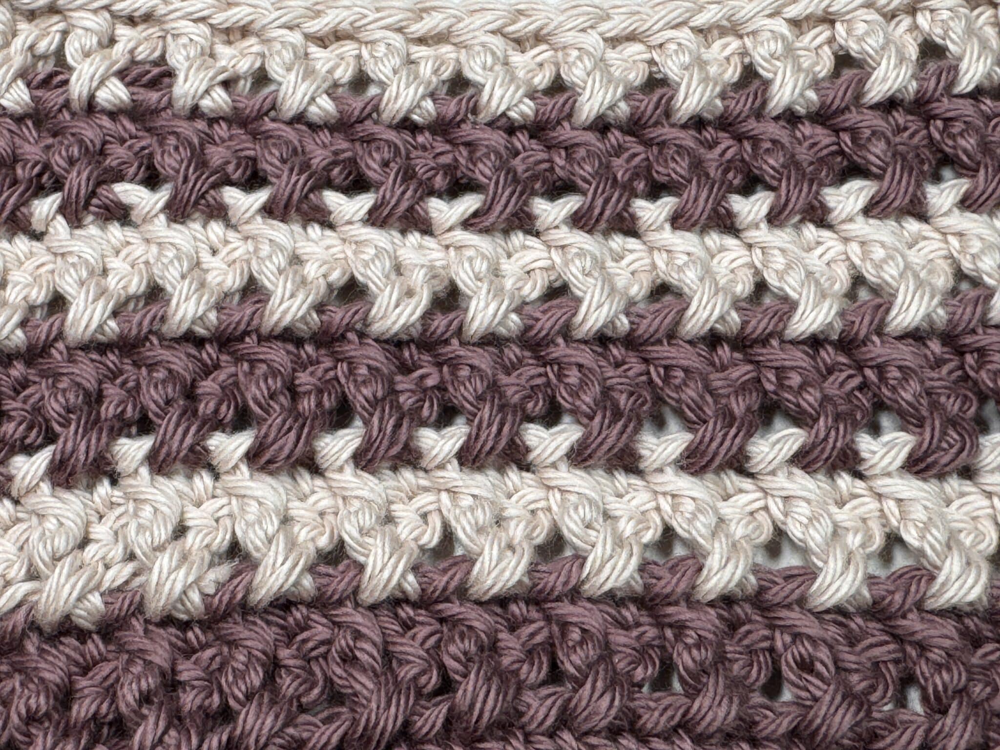 Crossed Double and Post Stitch | How to Crochet | Rich Textures Crochet