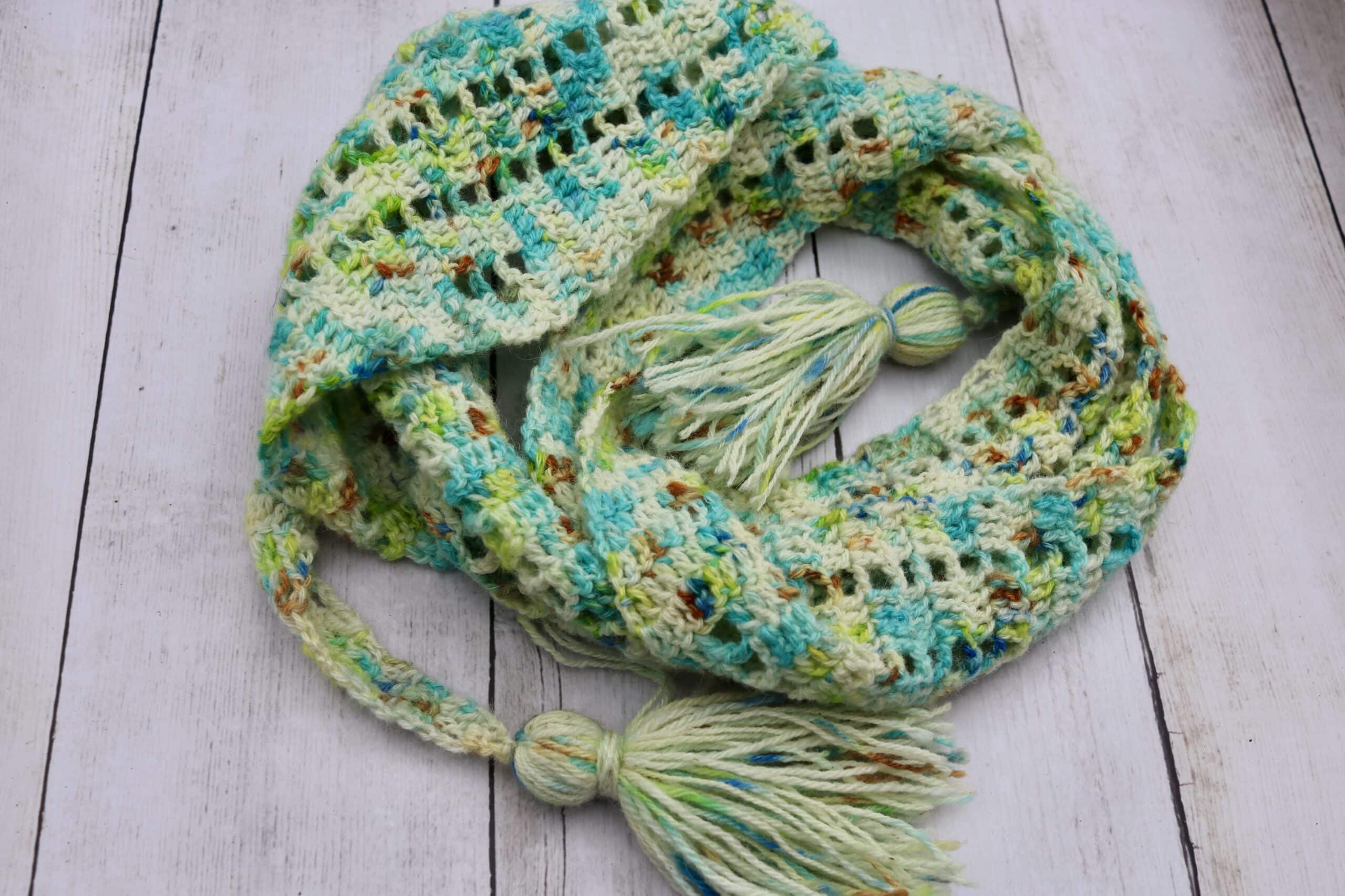 Harmony Scarf Crochet Pattern | Rich Textures Crochet