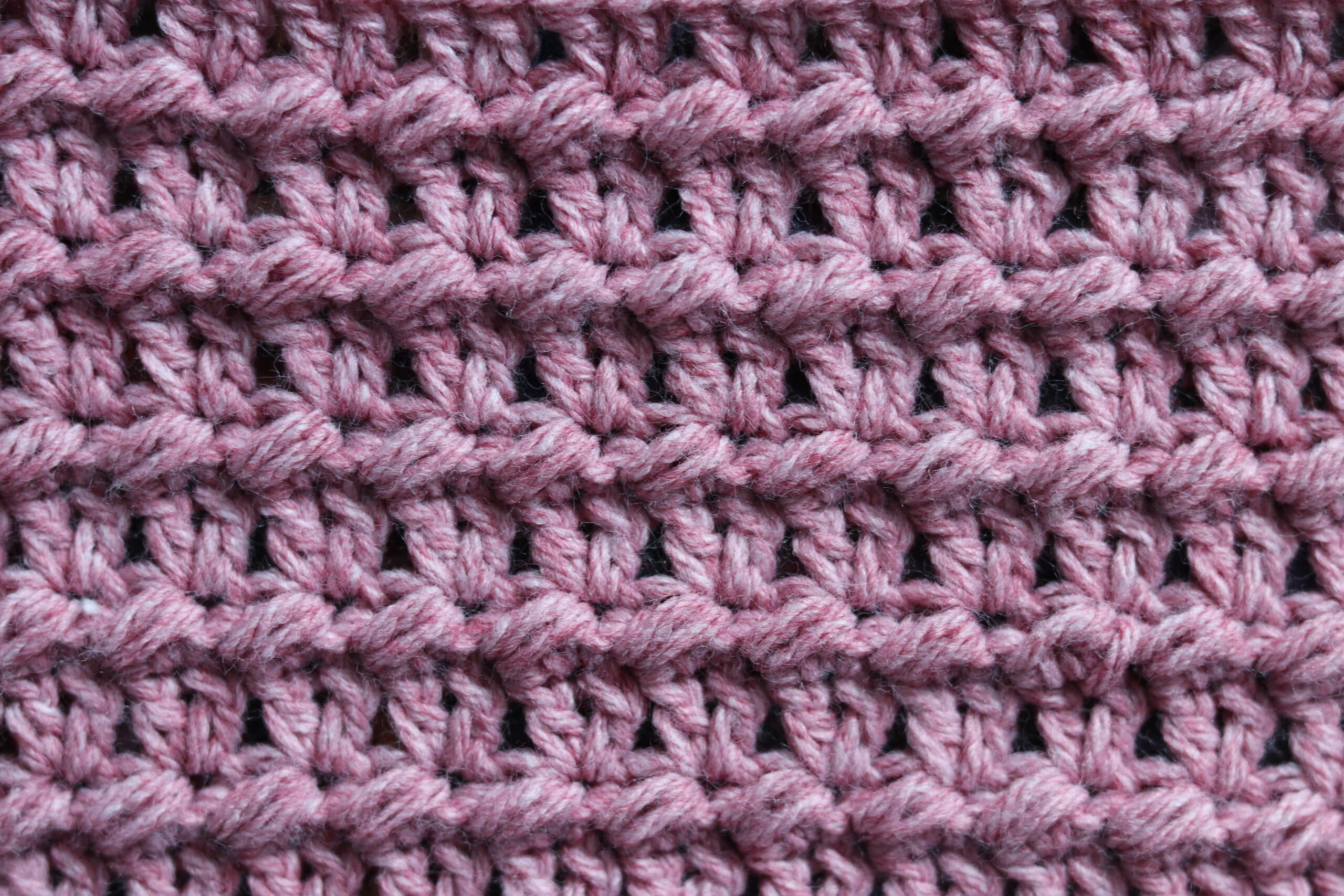 V and Cluster Stitch | How to Crochet | Rich Textures Crochet
