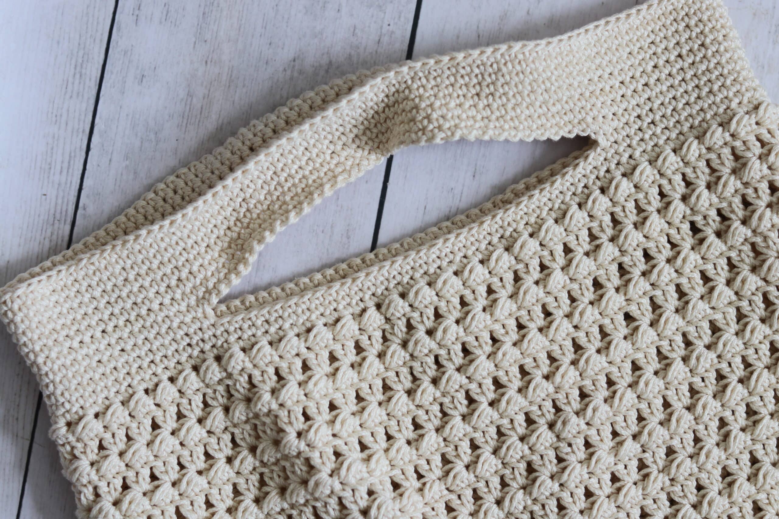Southport Market Bag Crochet Pattern | Rich Textures Crochet