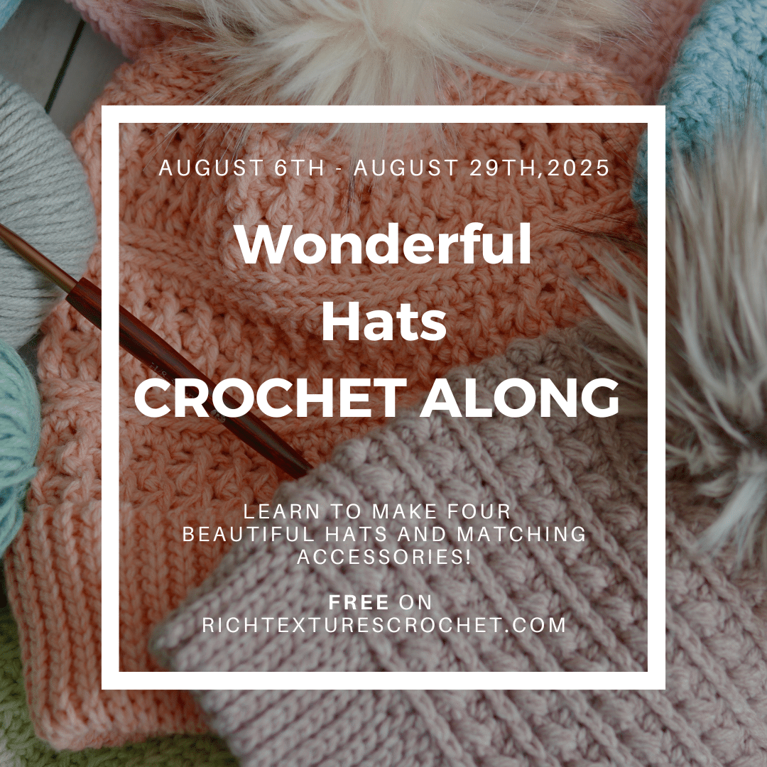 2025 Wonderful Hats Crochet Along | Rich Textures Crochet