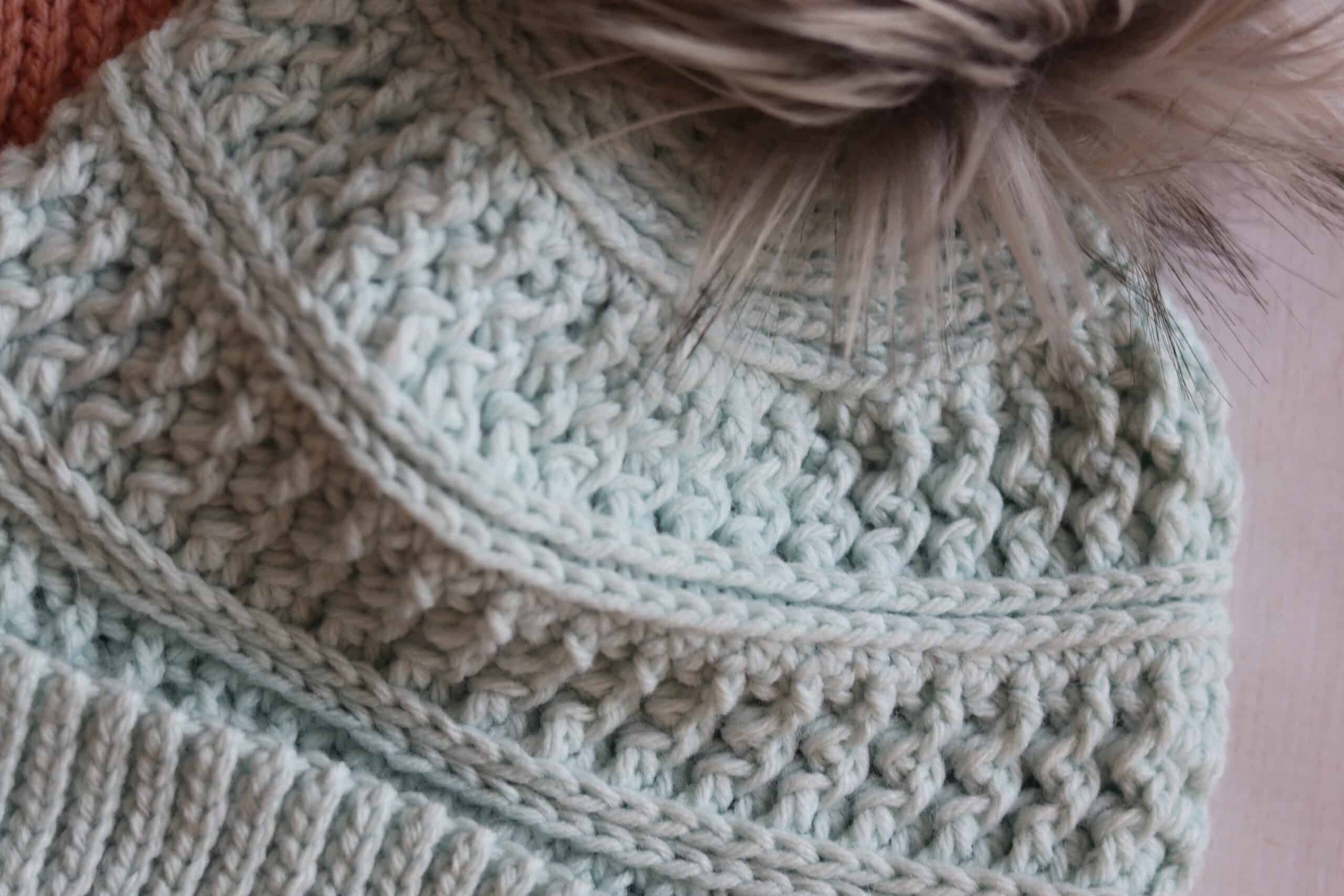 Deep River Beanie Crochet Pattern | Rich Textures Crochet