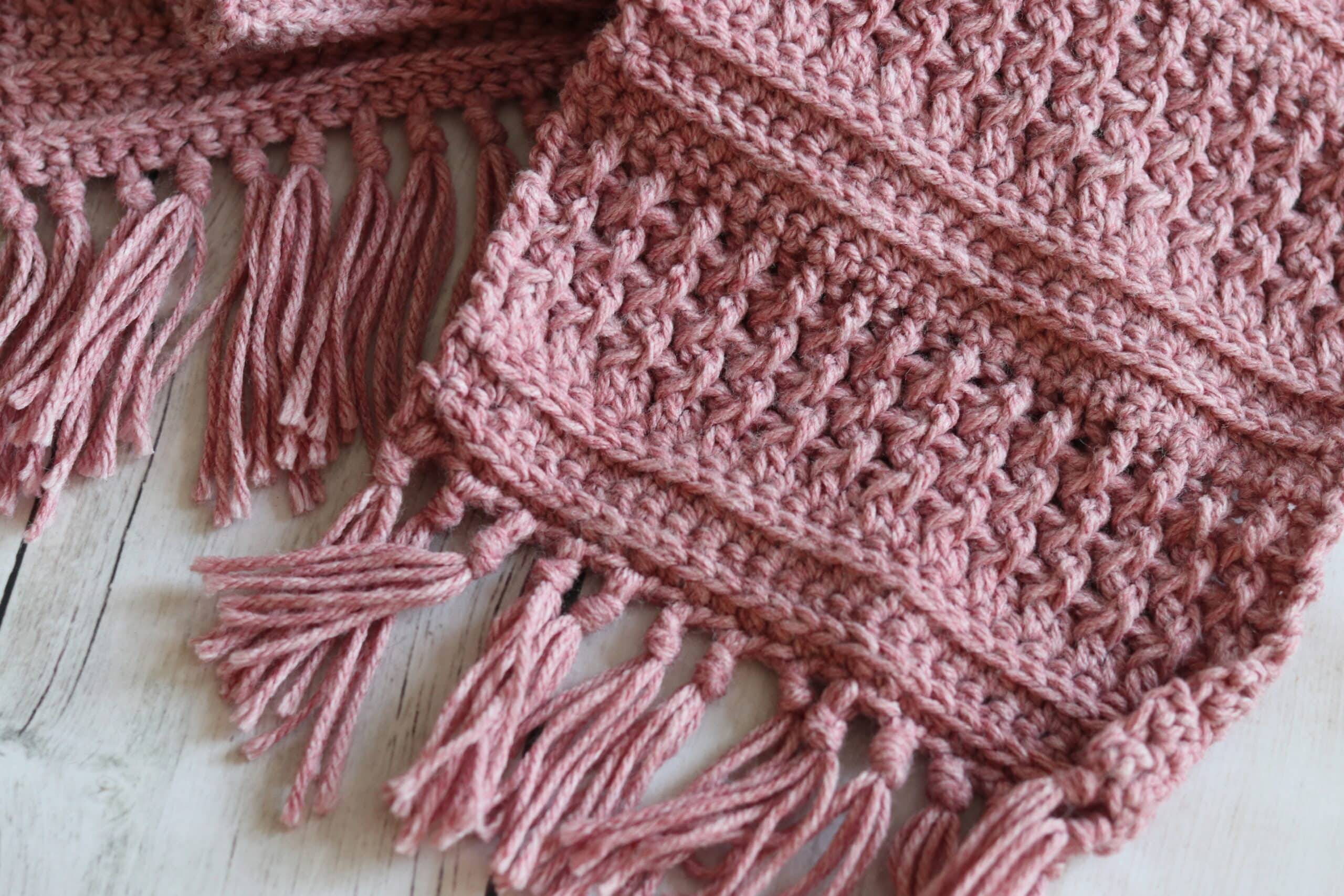 Deep River Scarf Crochet Pattern | Rich Textures Crochet