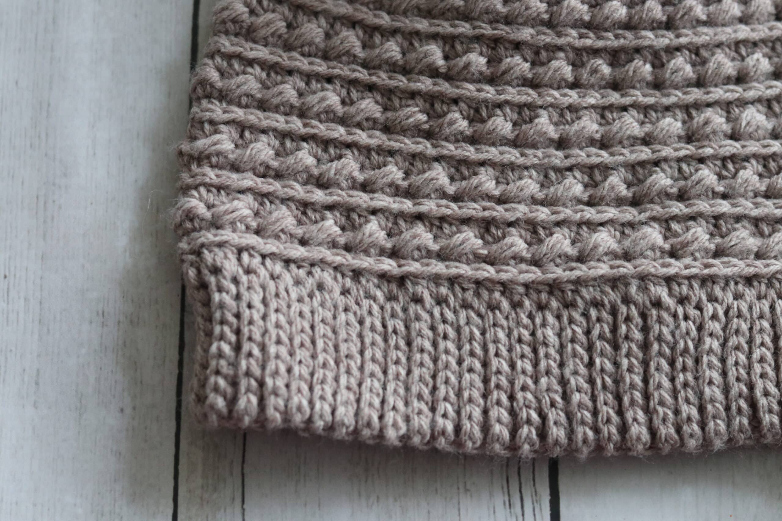 Hill Beanie Crochet Pattern | Rich Textures Crochet
