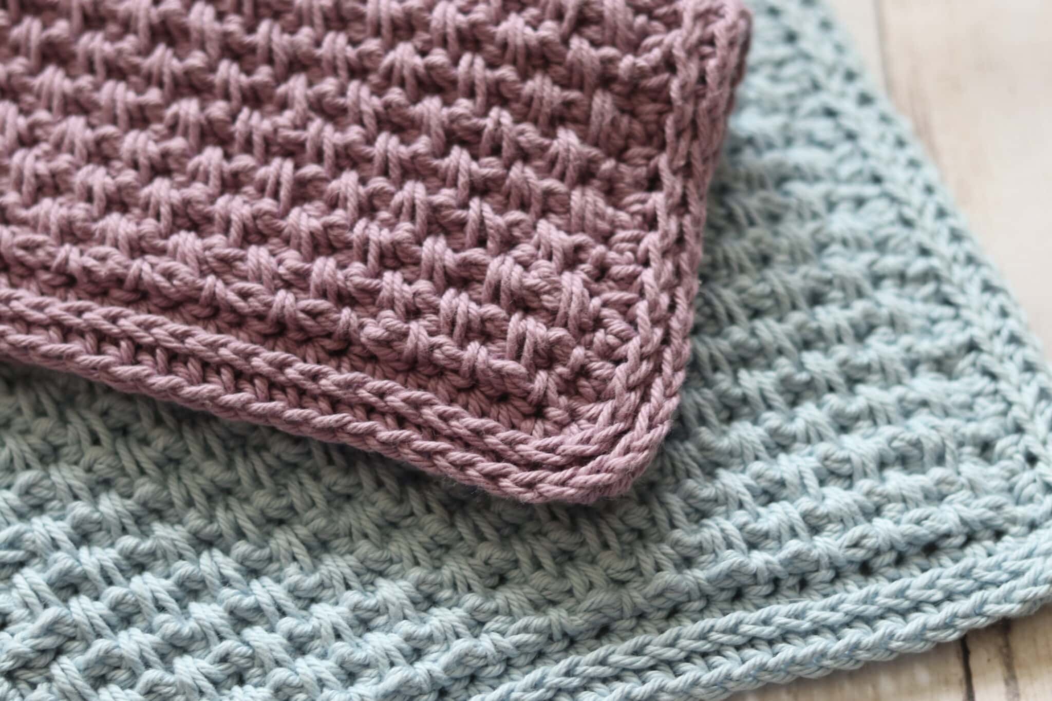 Linen Love Dishcloth Crochet Pattern | Rich Textures Crochet