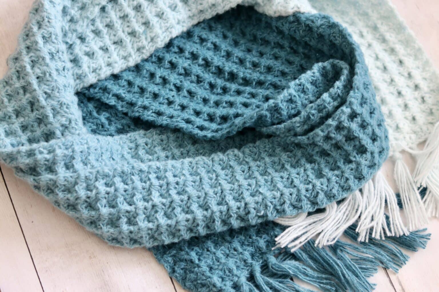 Cloud Scarf Crochet Pattern | Rich Textures Crochet