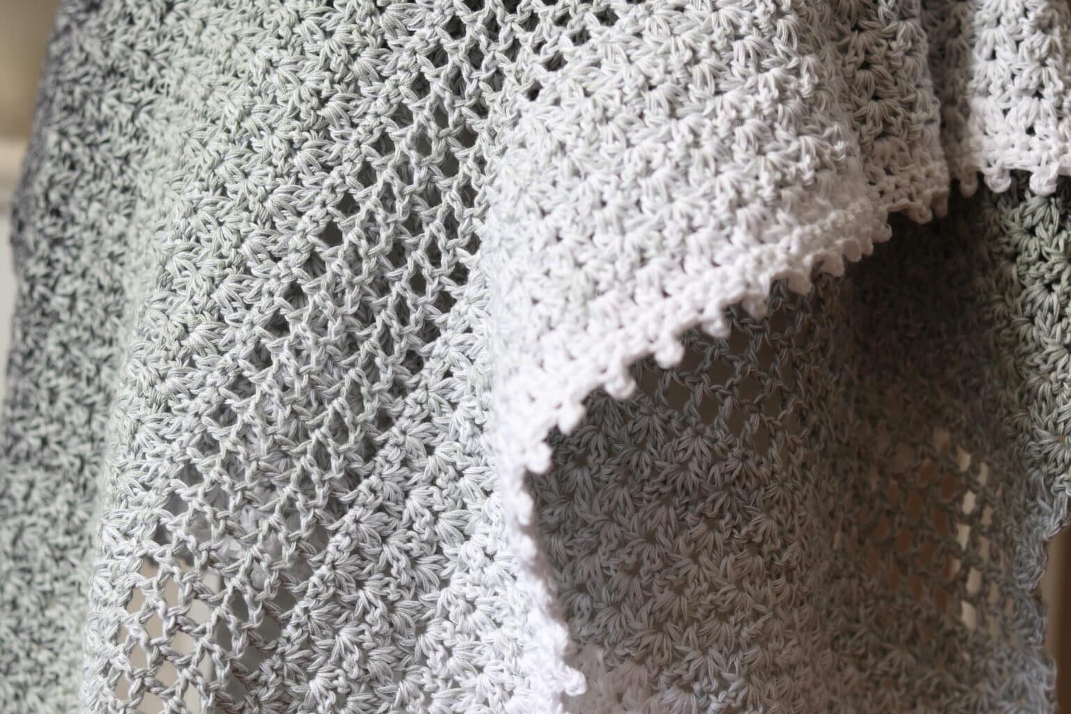 Long Island Shawl Crochet Pattern | Rich Textures Crochet