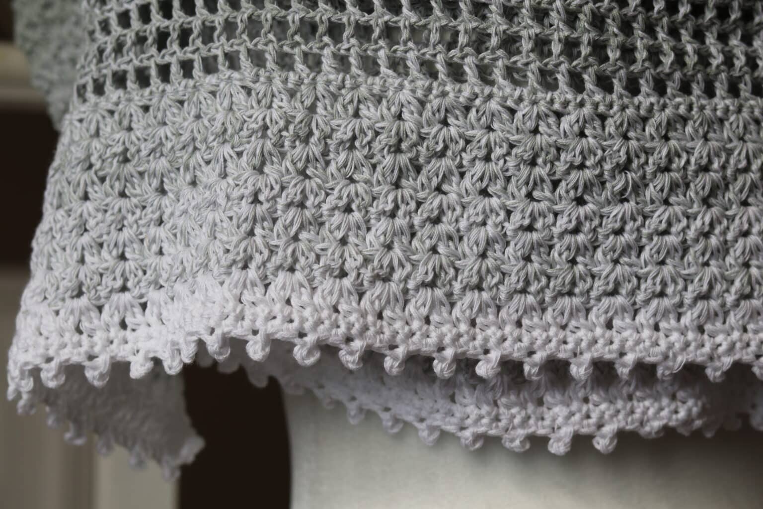 Long Island Shawl Crochet Pattern | Rich Textures Crochet