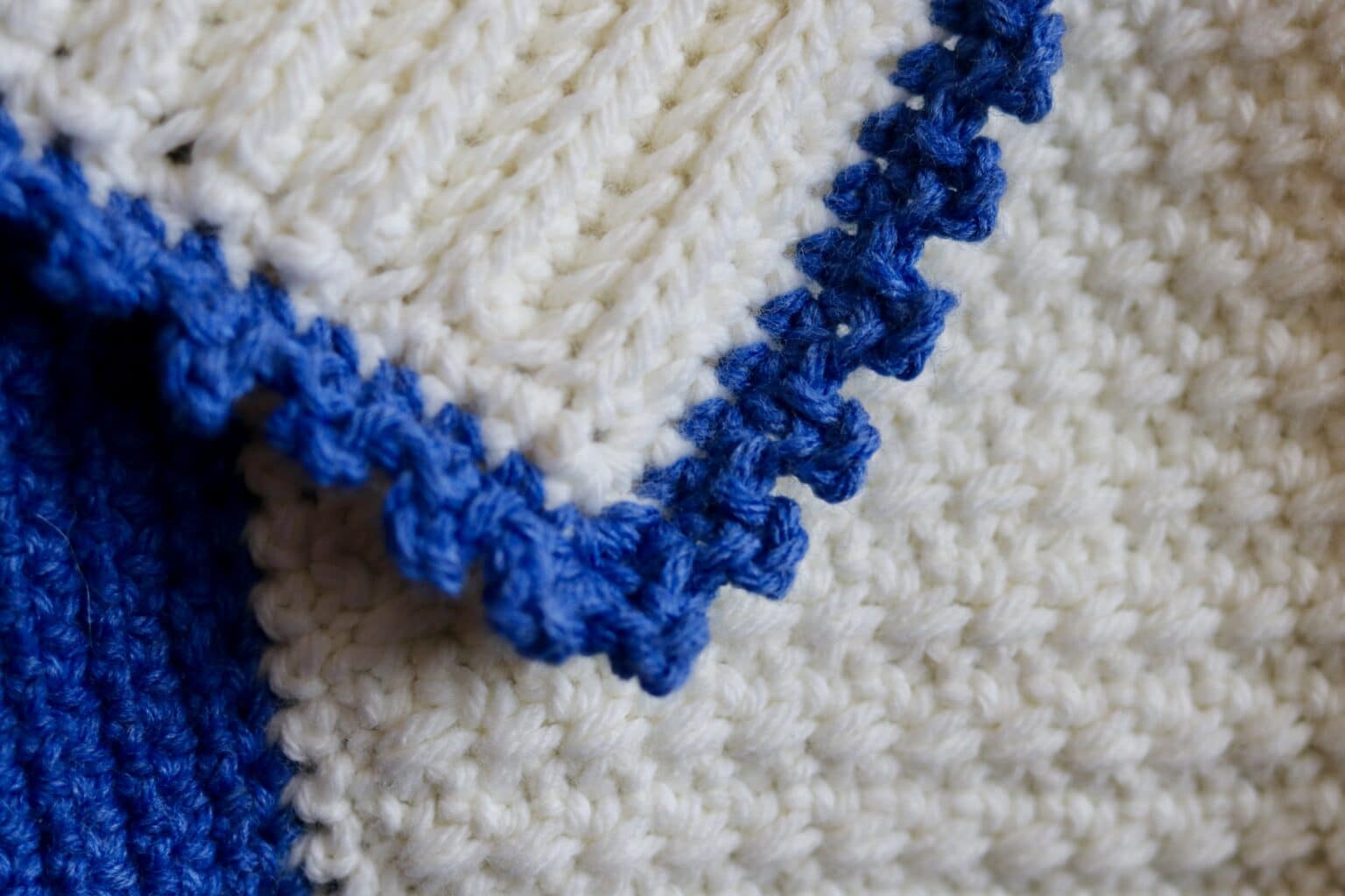 Picot Stitch Blanket Edging Crochet Pattern | Rich Textures Crochet