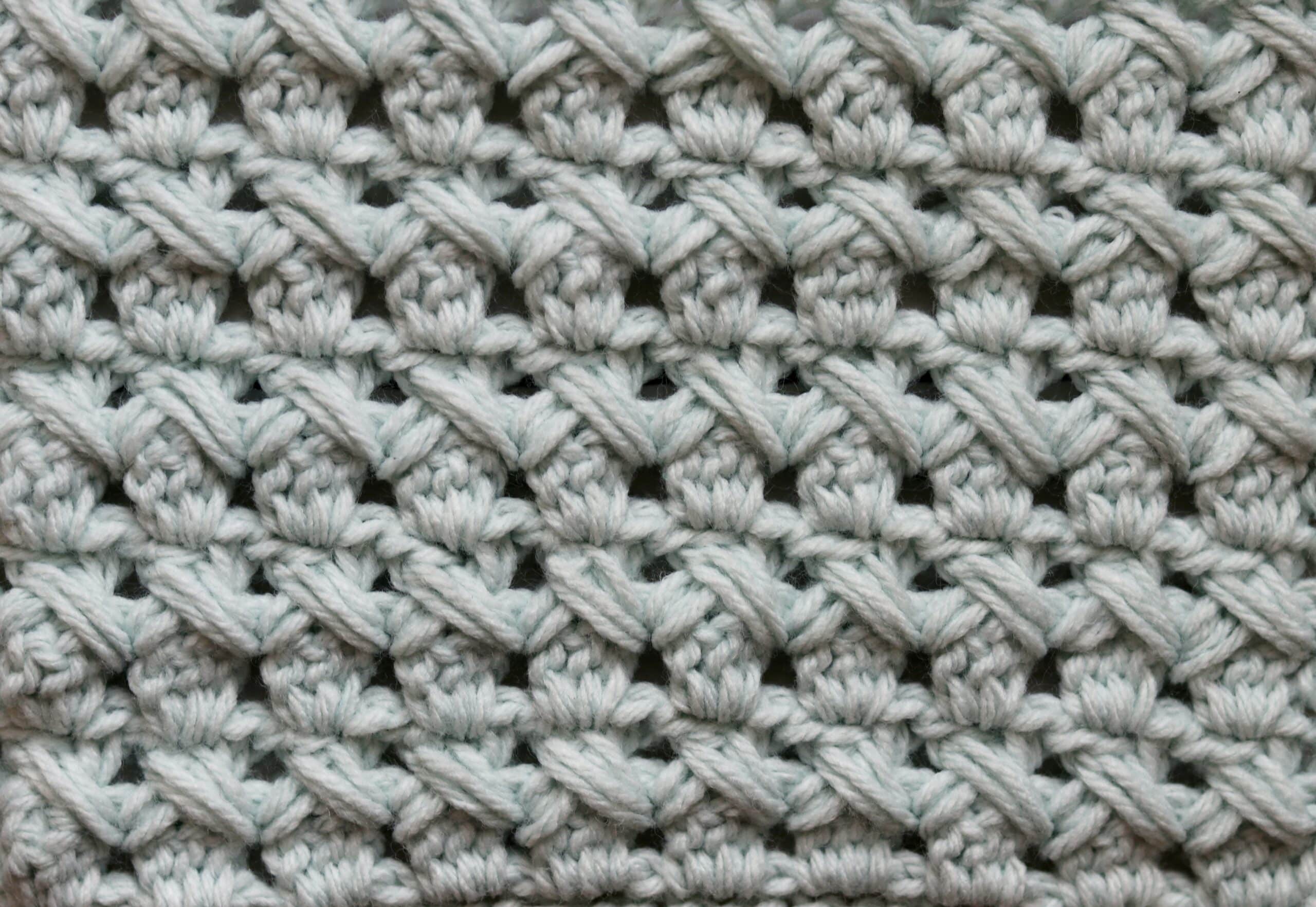 Crossed Cluster Puff Stitch | How to Crochet | Rich Textures Crochet