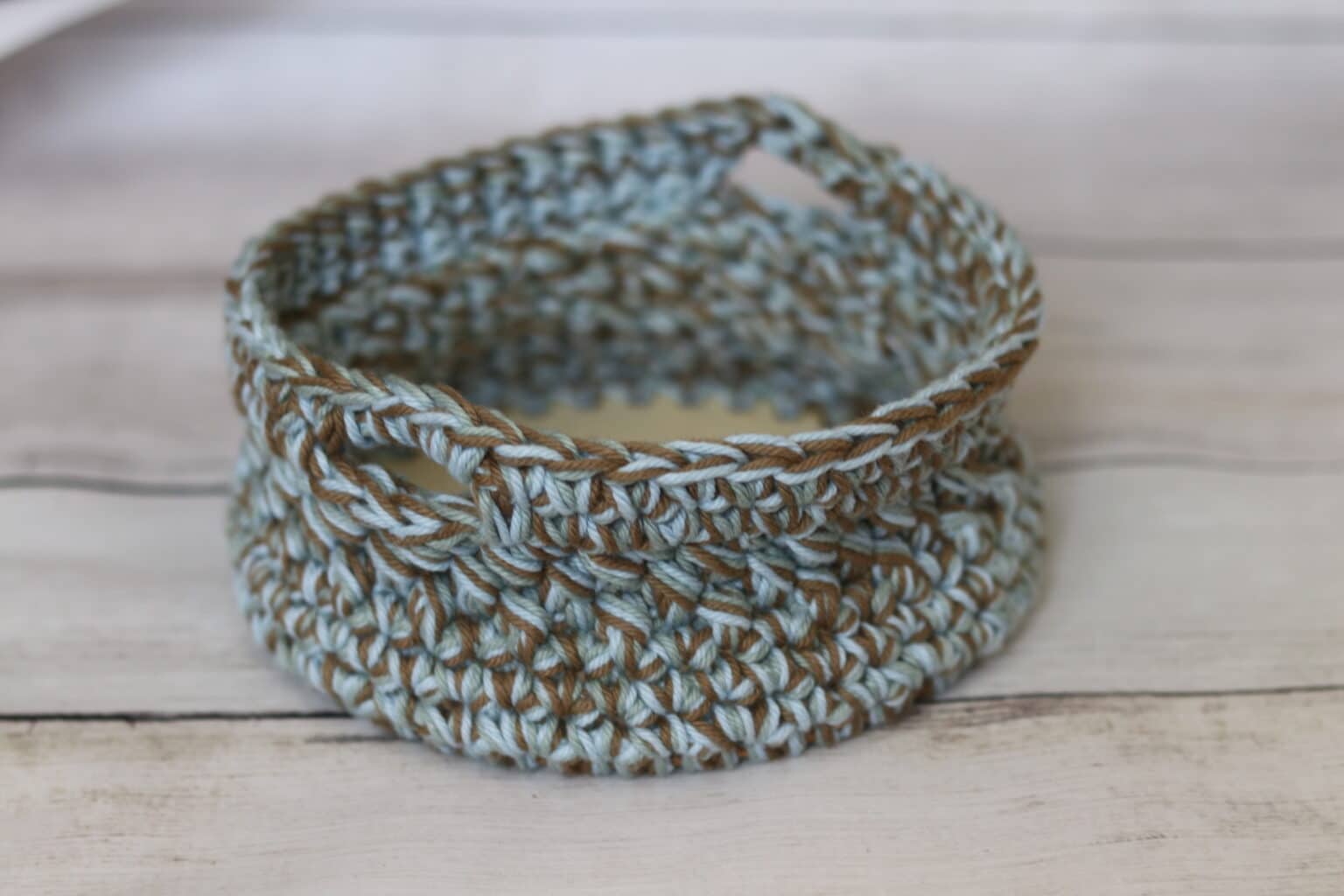 Scrap Basket Crochet Pattern | Rich Textures Crochet