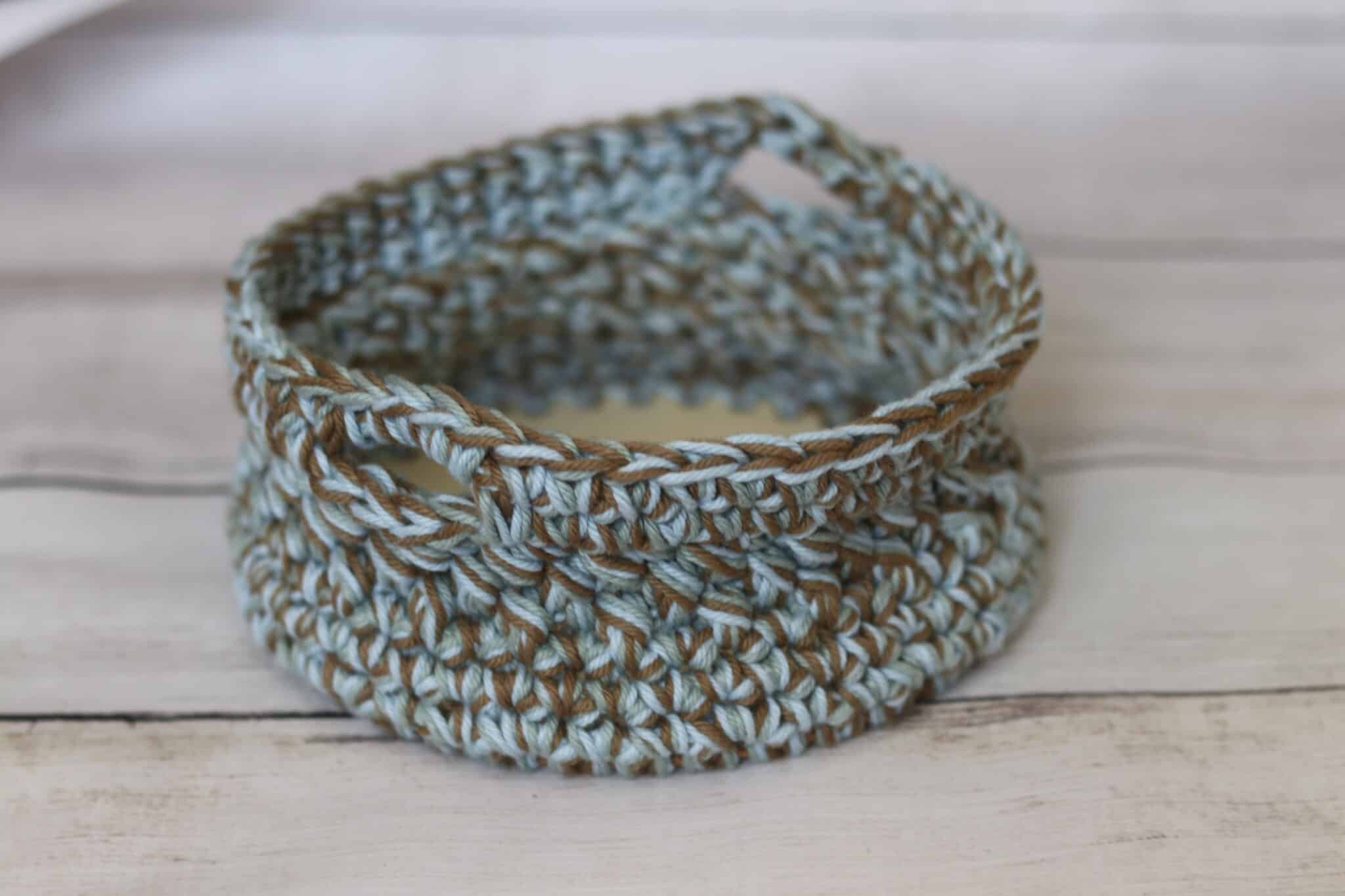 Scrap Basket Crochet Pattern | Rich Textures Crochet