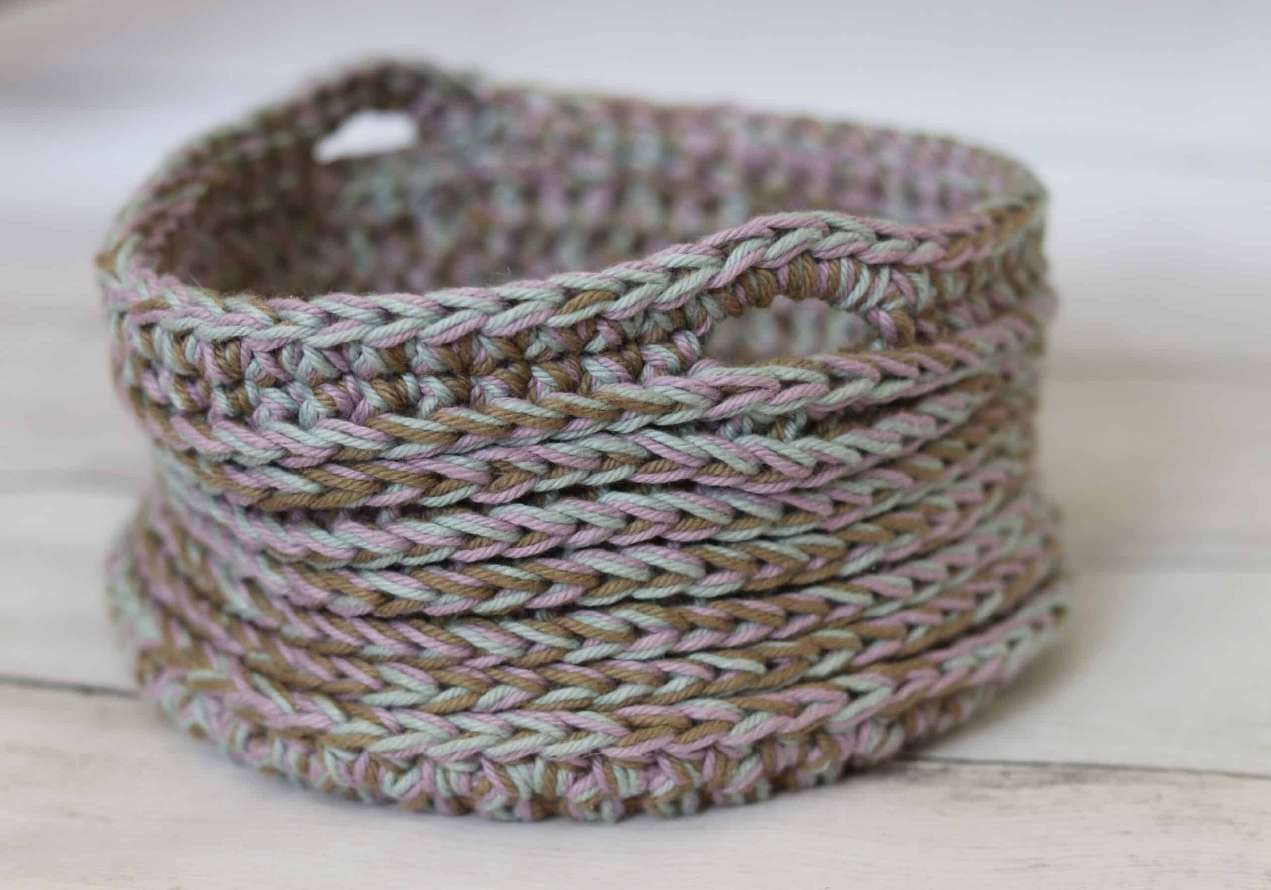 Round About Basket Crochet Pattern | Rich Textures Crochet